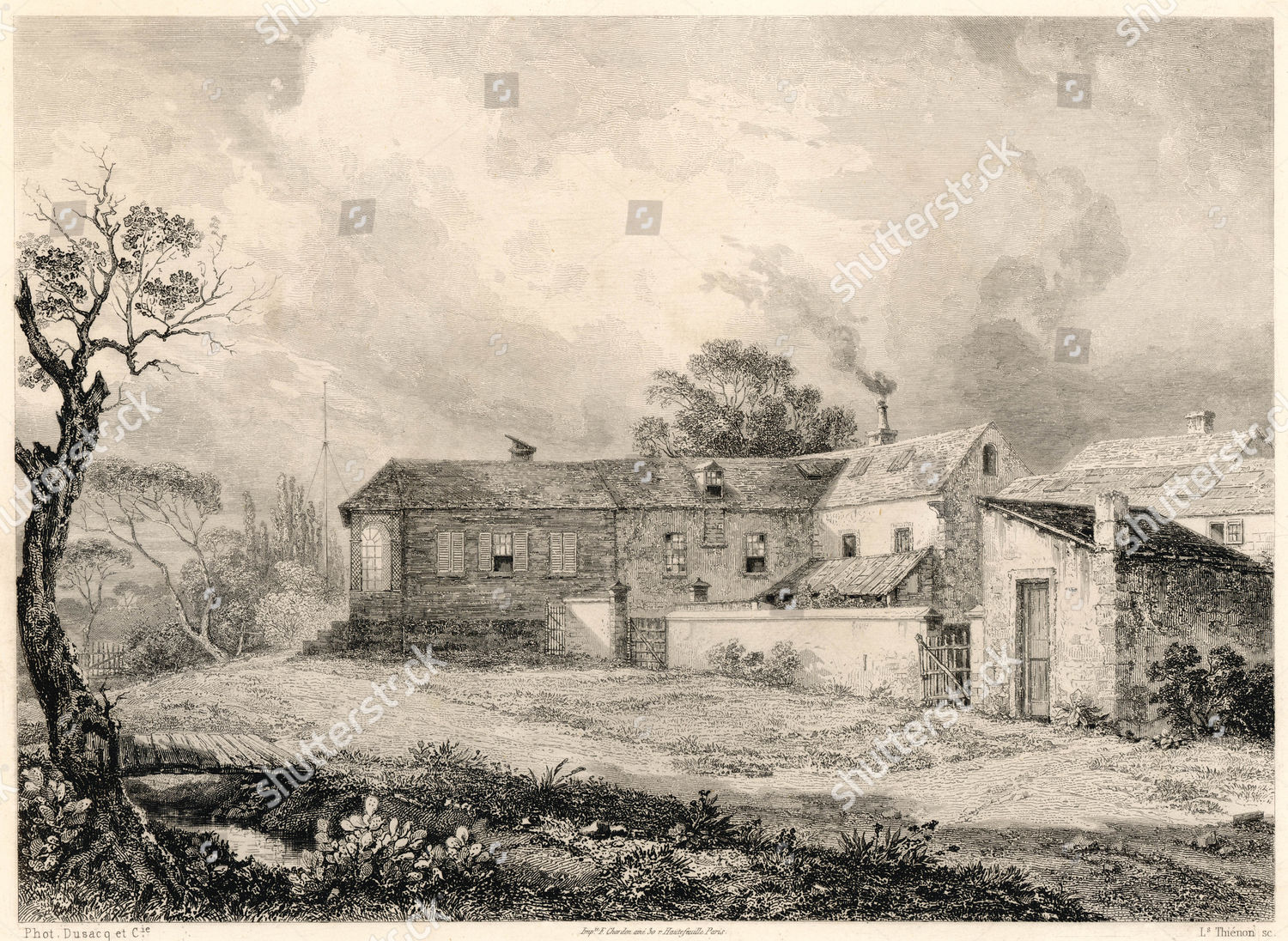 Longwood House Napoleons Residence During His Editorial Stock Photo ...