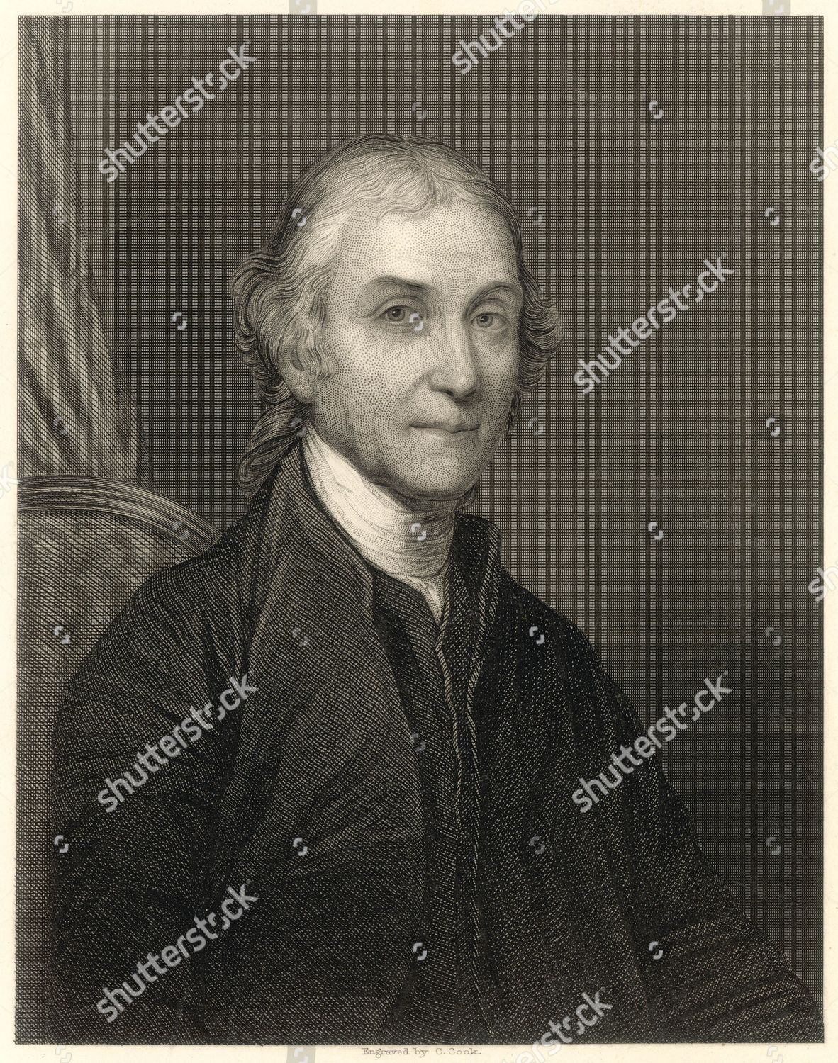 Joseph Priestley English Chemist Clergyman Notable Editorial Stock ...