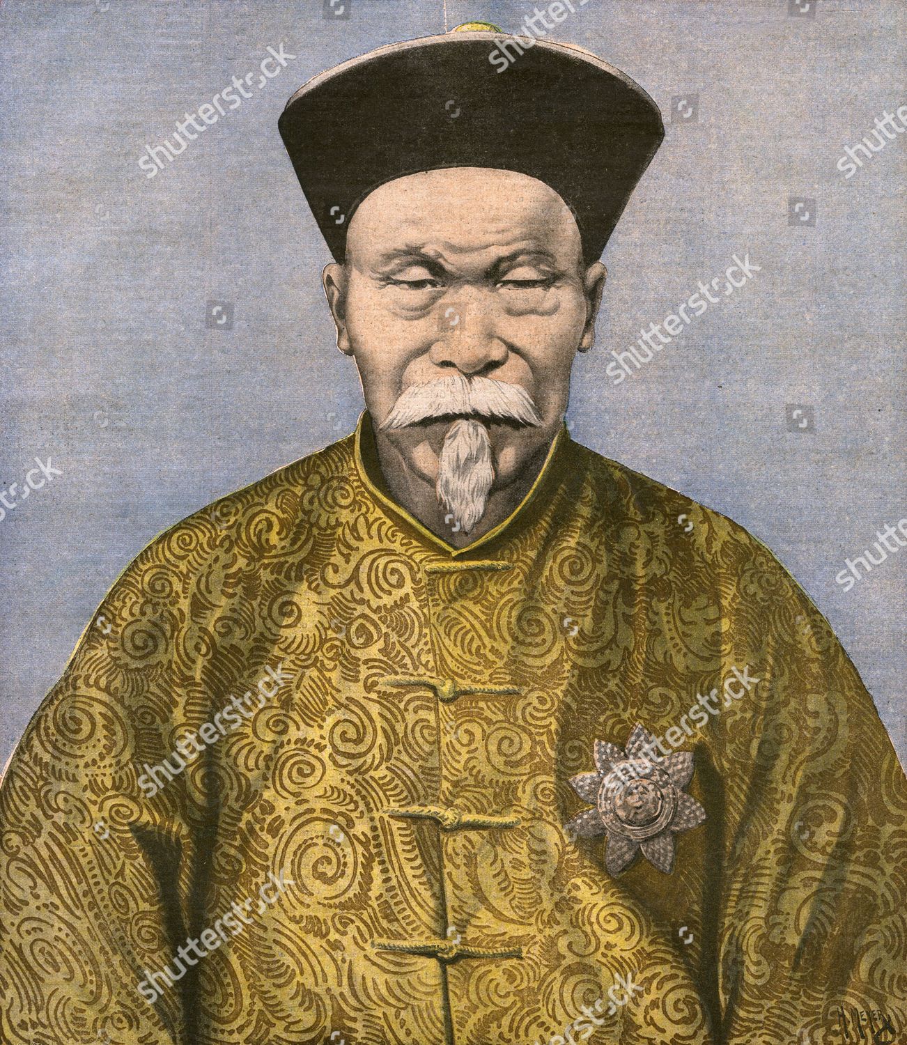 Li Hungchang Li Hongzhang Chinese Statesman Editorial Stock Photo ...