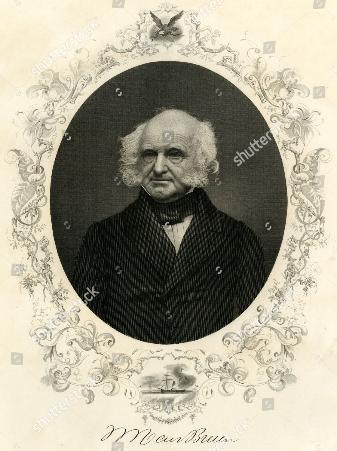 Martin Van Buren 17821862 8th President Editorial Stock Photo - Stock ...