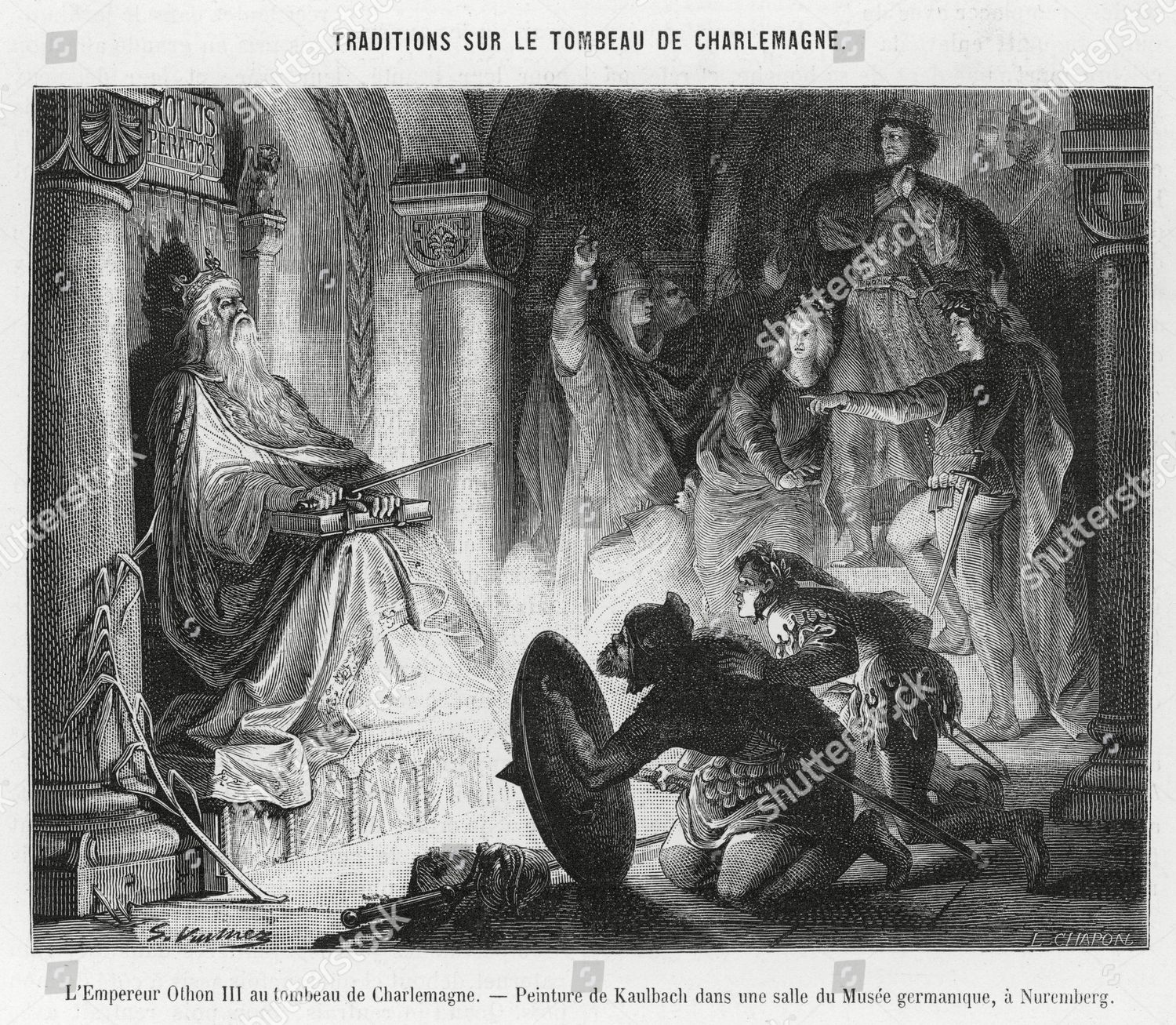 Charlemagne Carolus Magnus Karolus Magnus Charles Editorial Stock Photo ...