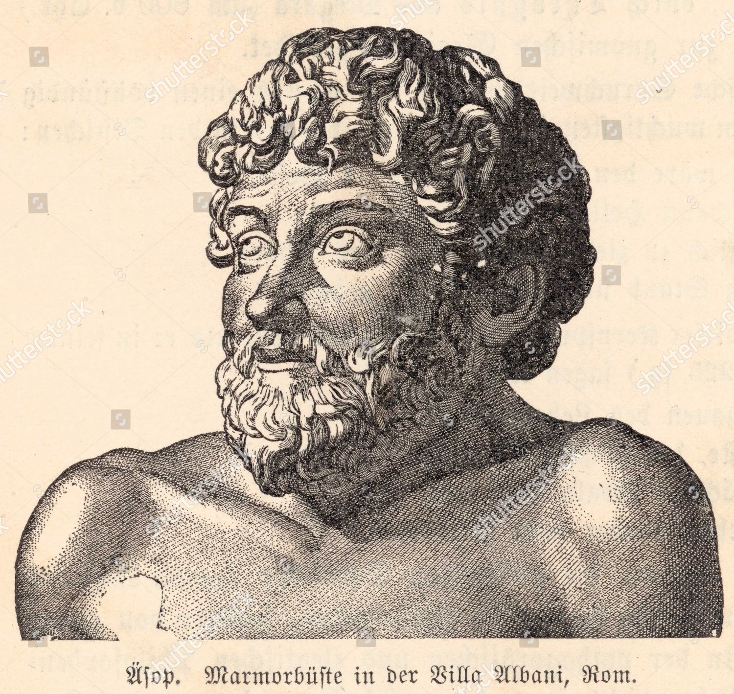 Aesop Greek Writer Fables Depicted By Editorial Stock Photo - Stock ...