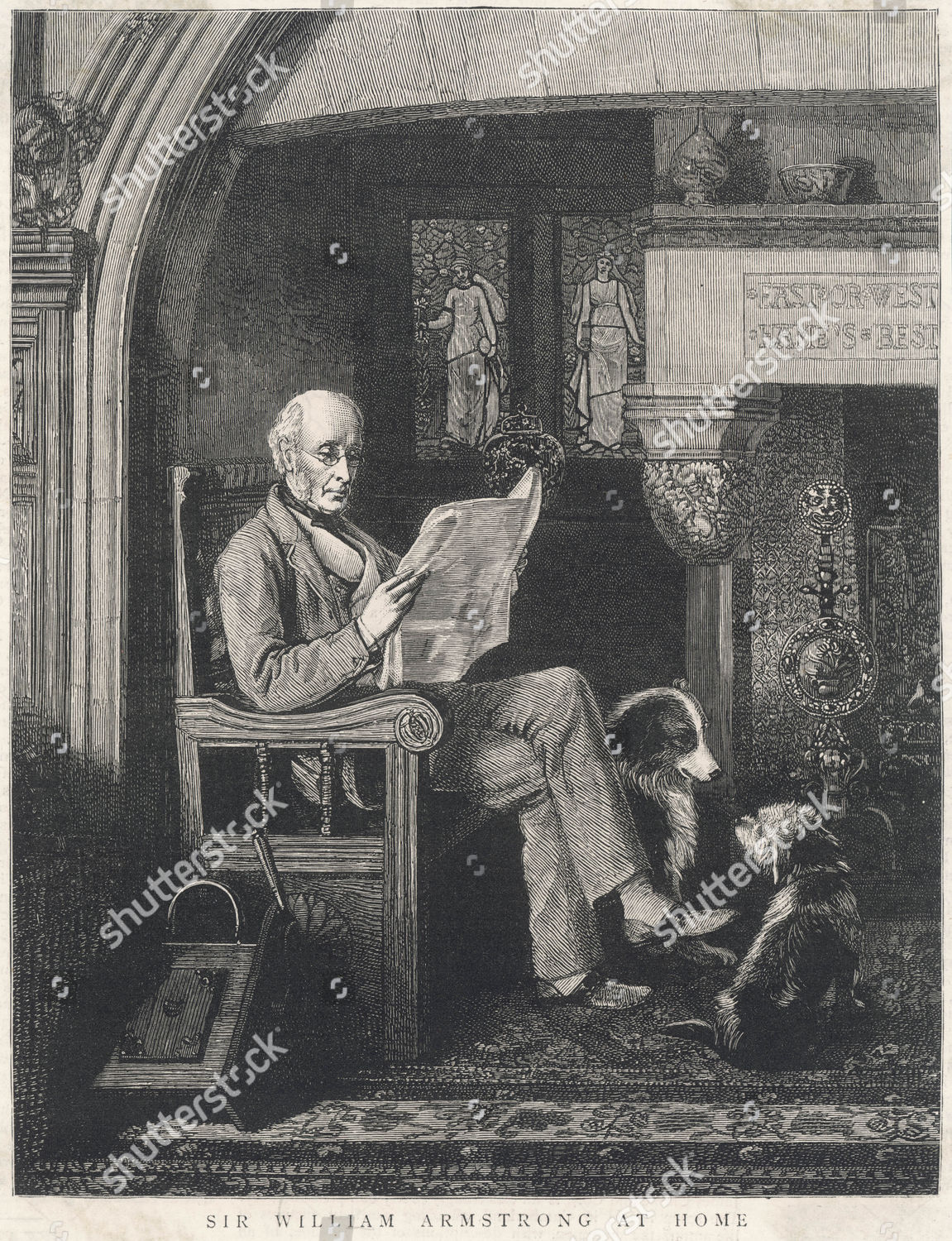 Sir William George Armstrong Baron Armstrong Editorial Stock Photo ...