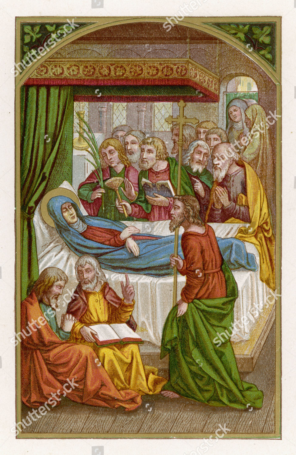 On Her Deathbed 1st Century Editorial Stock Photo - Stock Image ...