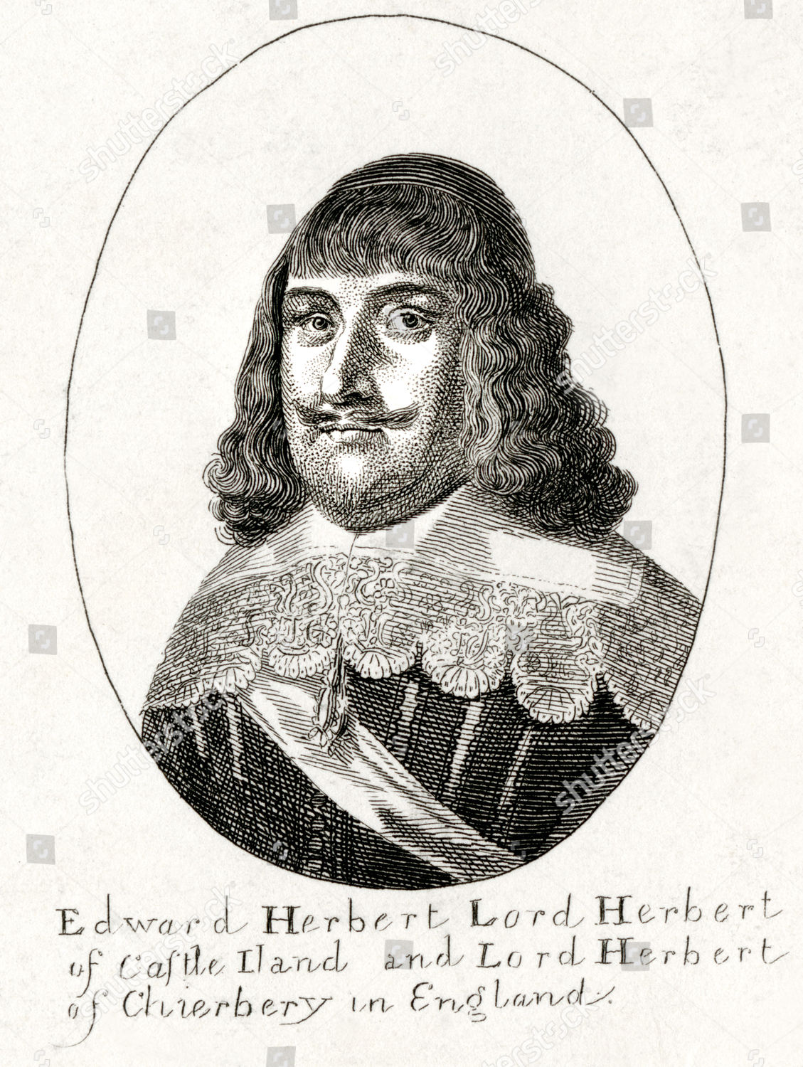 Edward Lord Herbert 1st Baron Herbert Editorial Stock Photo - Stock ...