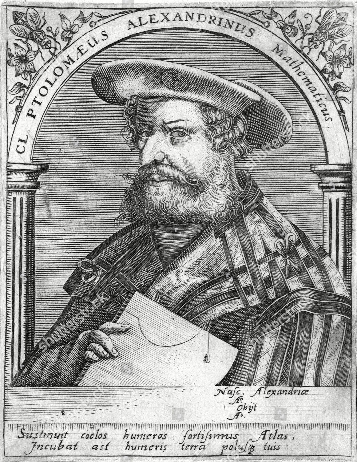 Claudius Ptolemaius Alexandrian Astronomer Mathematician Geographer ...