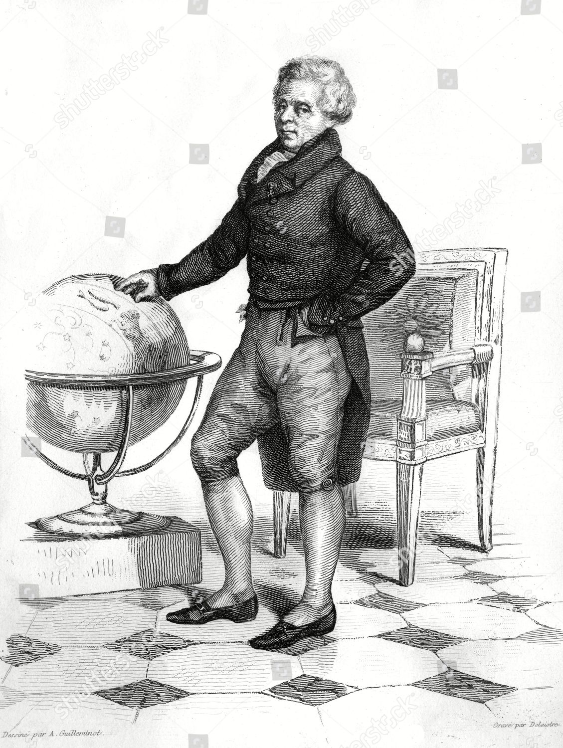 Pierresimon De Laplace French Astronomer Mathematician Editorial Stock ...