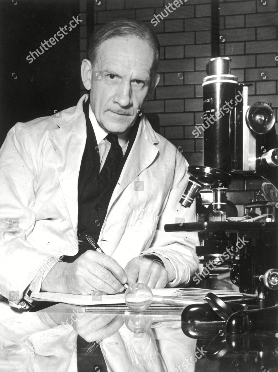 Robert Robinson Scientist Pioneer Synthetic Production Editorial Stock ...