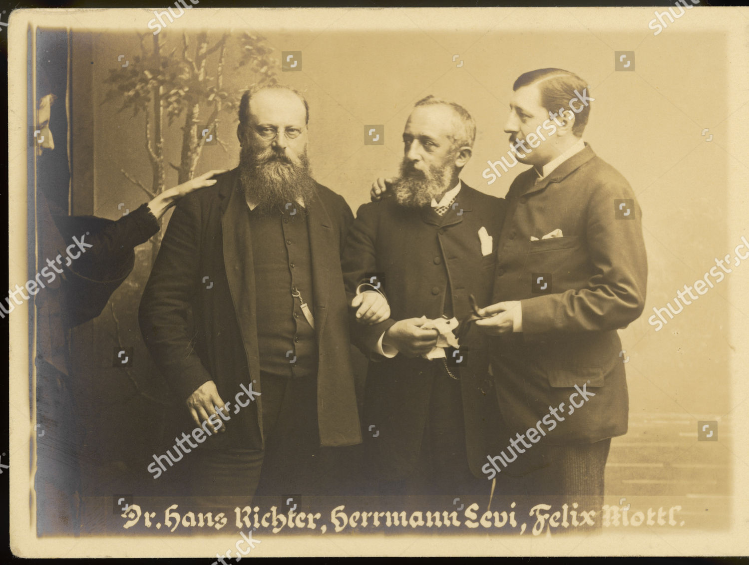 Felix Josef Mottl Austrian Composer Conductor Editorial Stock Photo ...