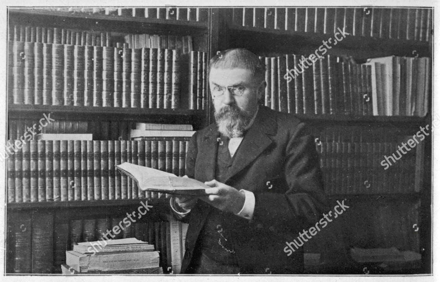Jules Henri Poincare French Mathematician 1854 Editorial Stock Photo ...