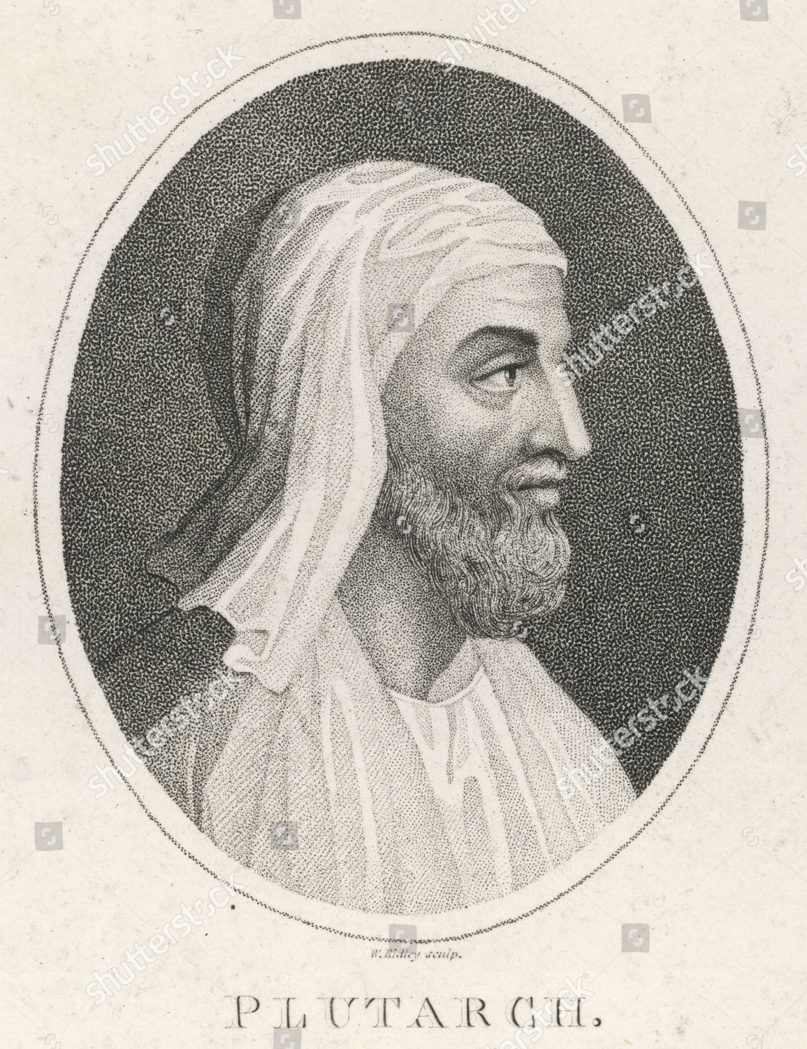 Plutarch Greek Biographer Historian Editorial Stock Photo - Stock Image ...