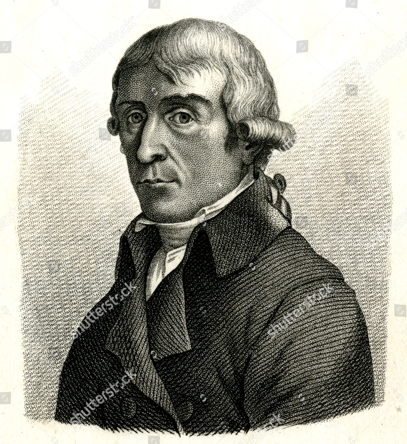 Antonio Scarpa Italian Anatomist Surgeon 1752 Editorial Stock Photo ...