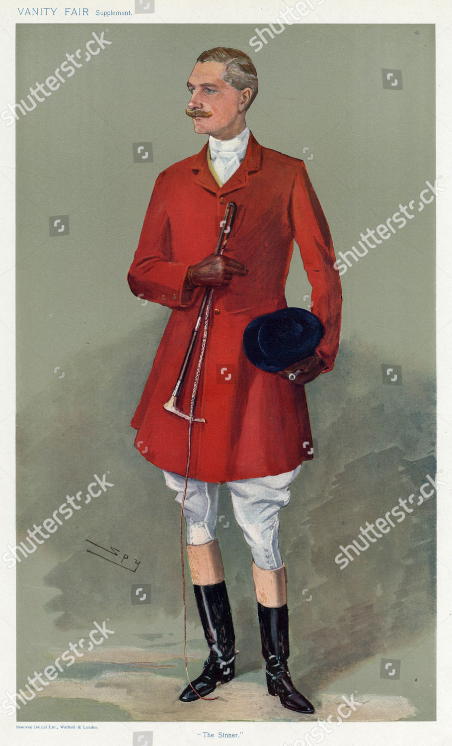 Lord Southampton His Hunting Gear Not Editorial Stock Photo - Stock ...