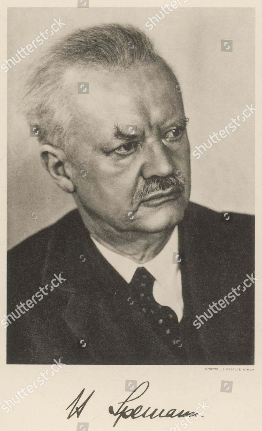 Hans Spemann German Embryologist 1869 1941 Editorial Stock Photo ...