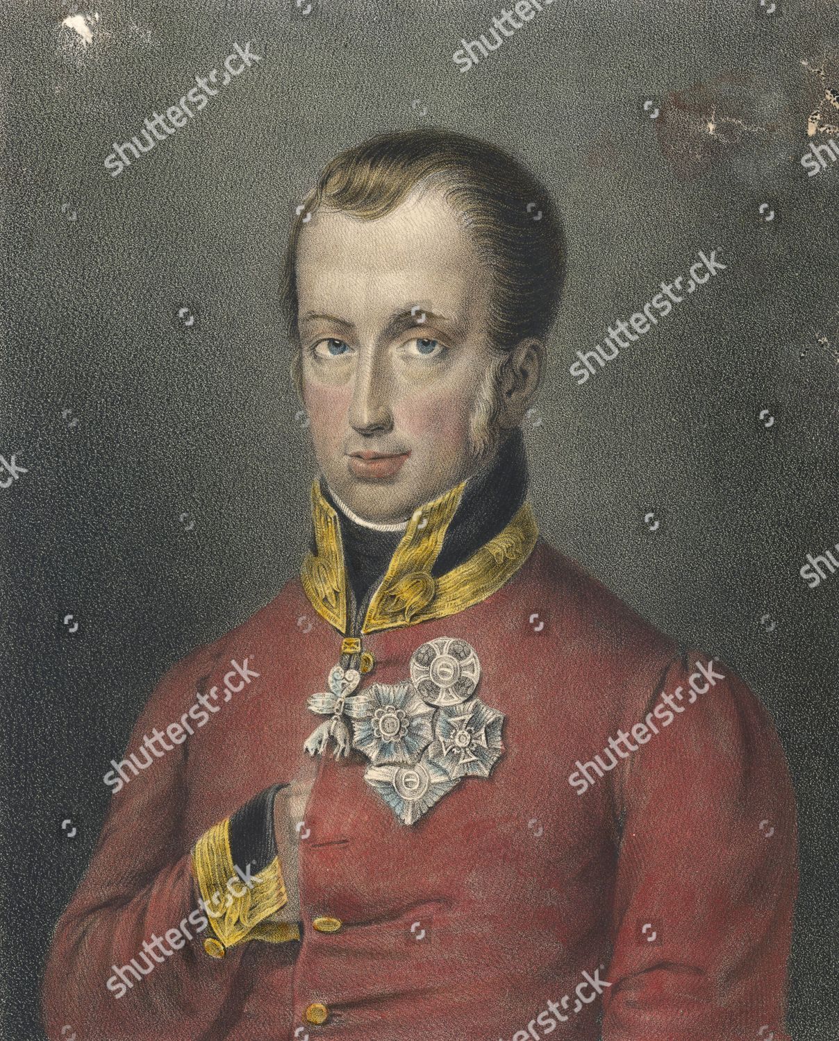 Franz Ii Last Holy Roman Emperor Editorial Stock Photo - Stock Image ...