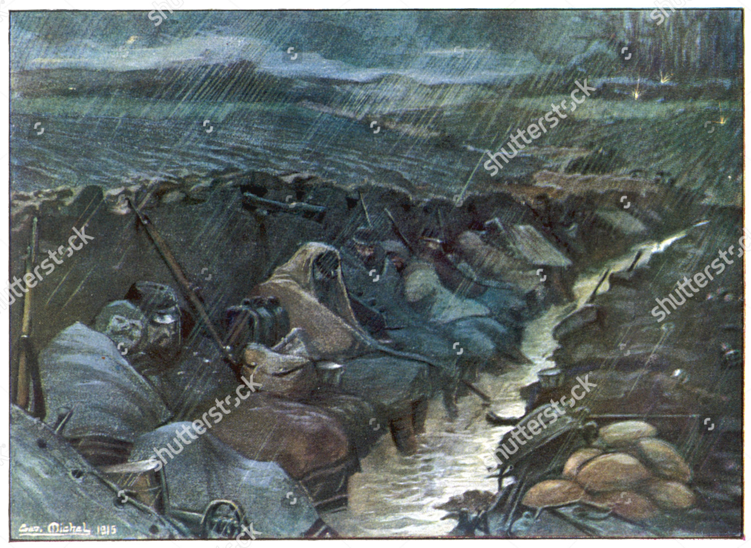 Ankledeep Water Which Added By Pouring Editorial Stock Photo - Stock ...