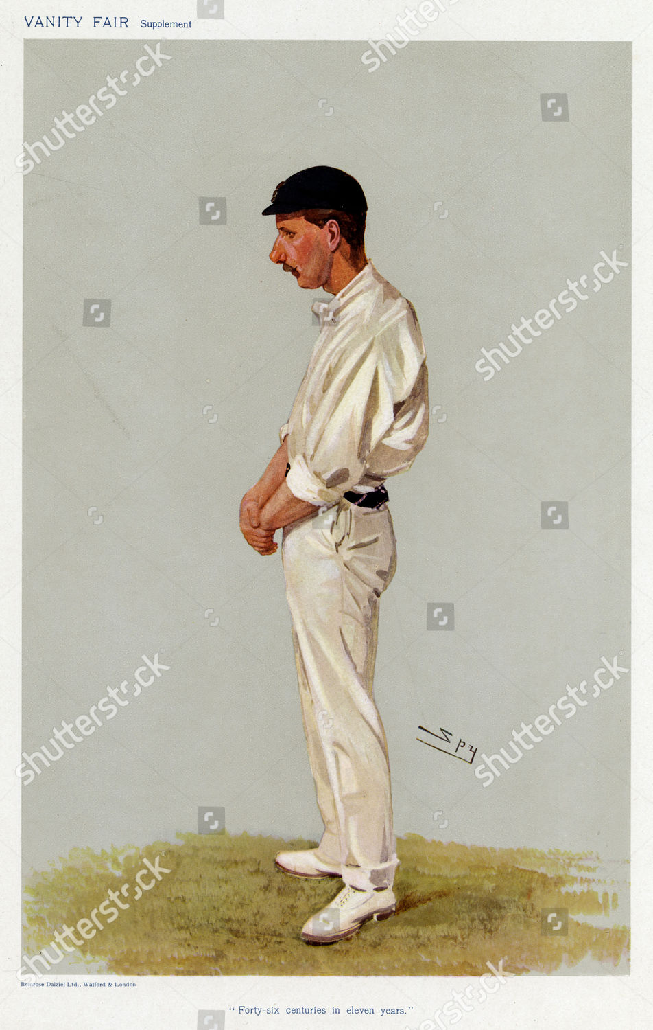 J L Tyldesley English Cricketer Who Editorial Stock Photo - Stock Image ...