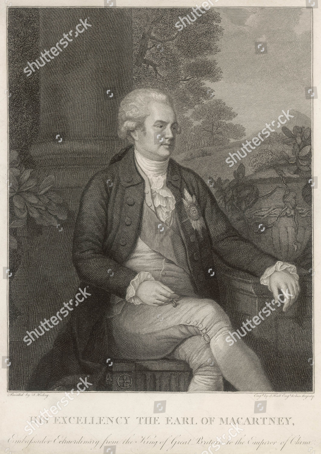 George 1st Earl Macartney Diplomat Notably Editorial Stock Photo ...