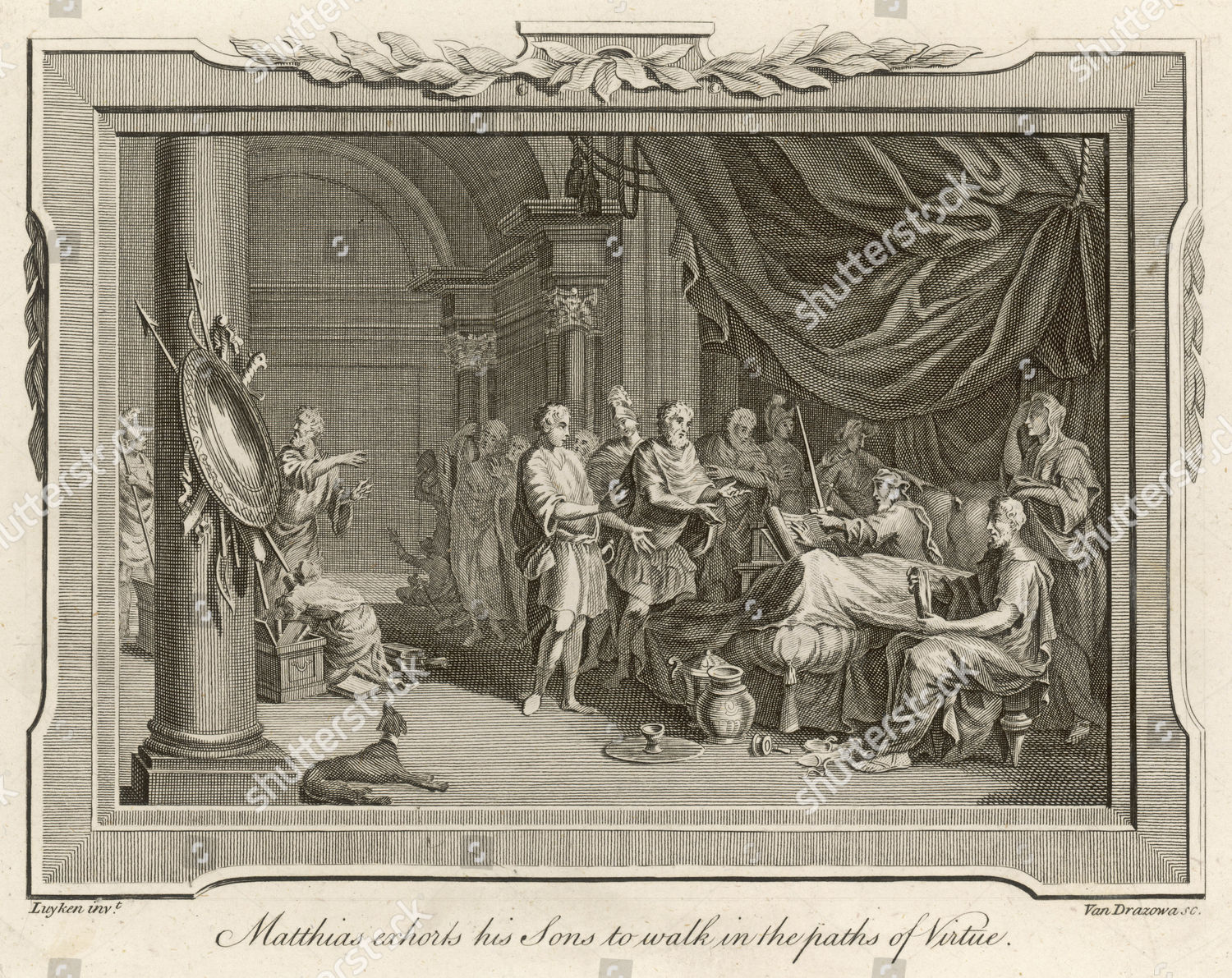 Saint Matthias Apostle Chosen Replace Judas Editorial Stock Photo ...