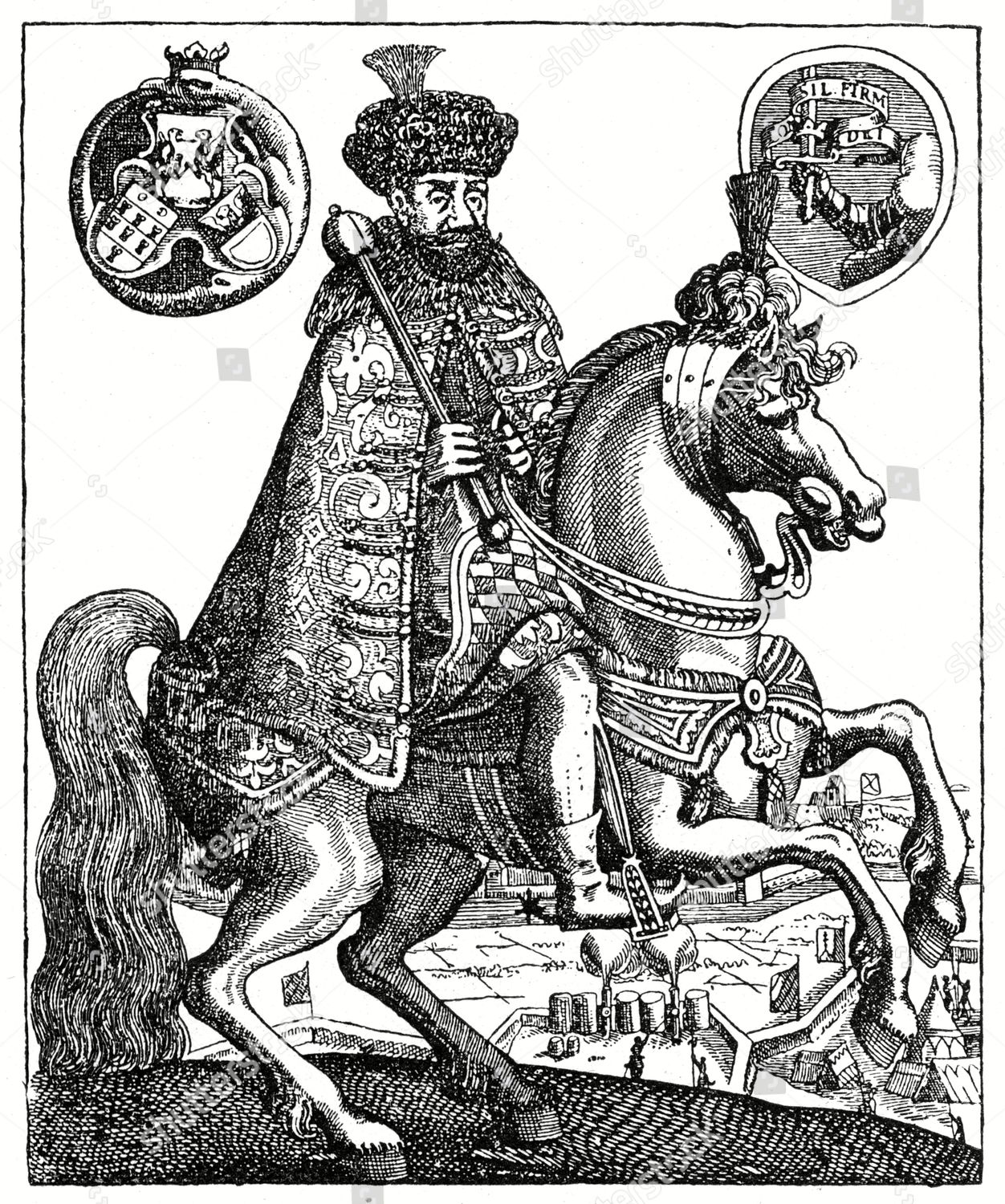 Gabriel Bethlen Gabor Prince Transylvania 1580 Editorial Stock Photo ...