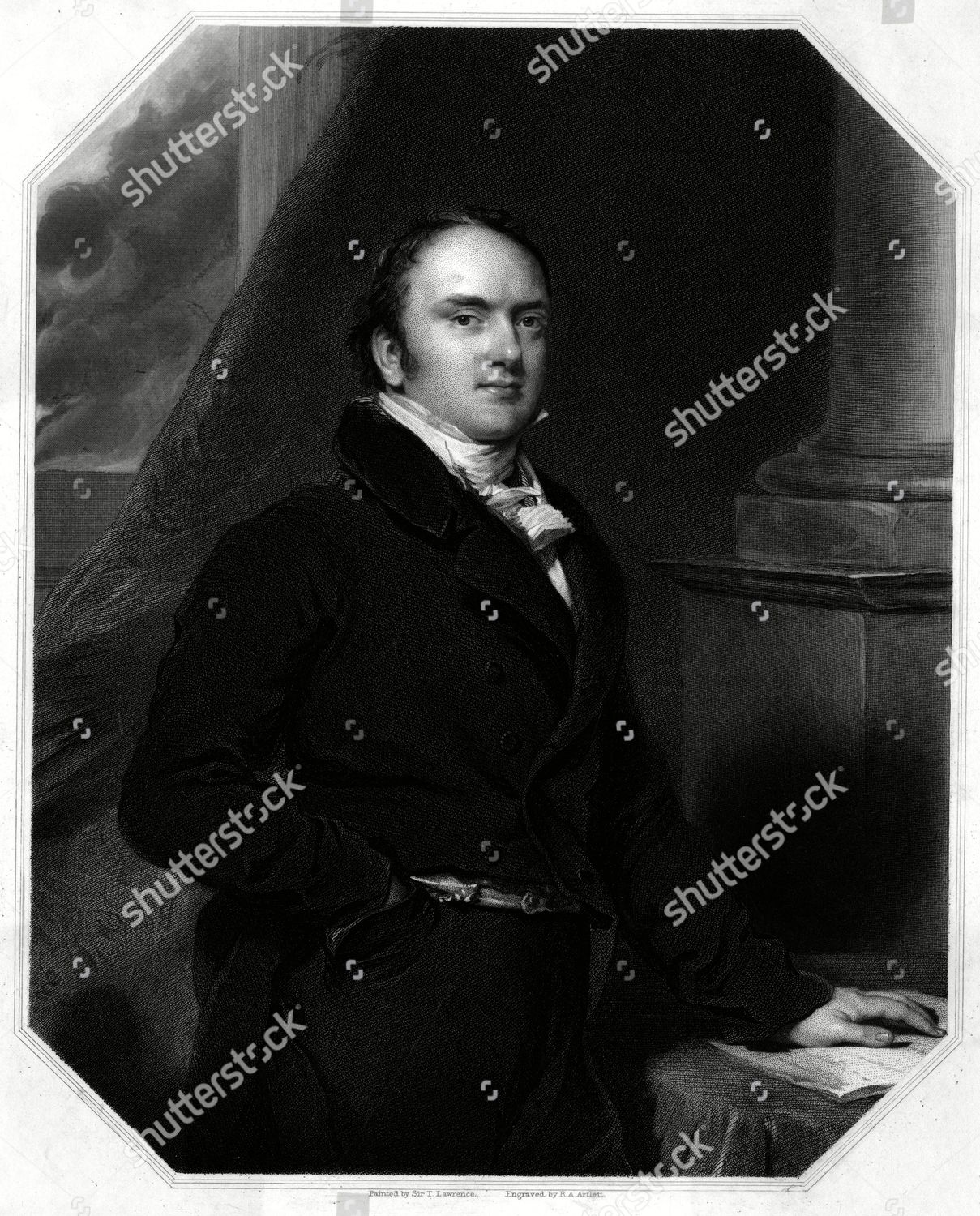Alexander Baring 4th Baron Ashburton Apparently Editorial Stock Photo ...