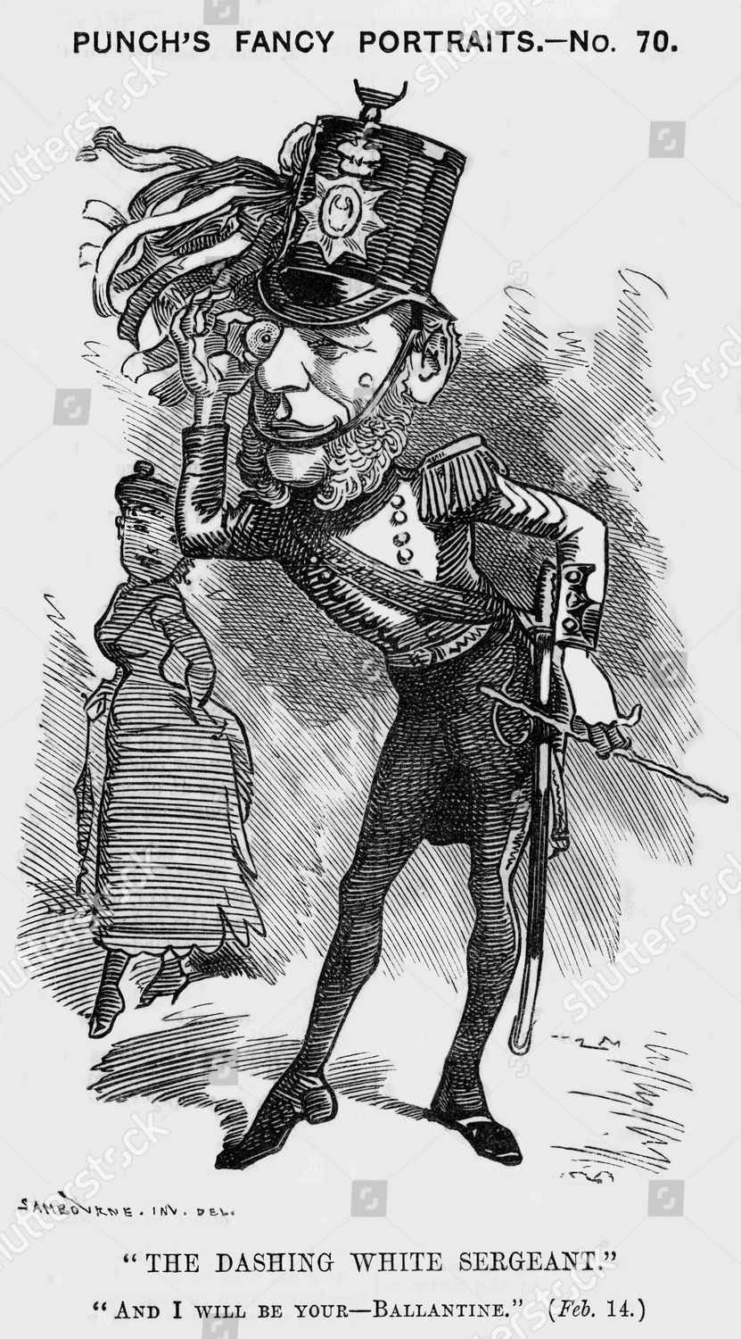 William Ballantine 1812 1887 Lawyer Sergeantatlaw Editorial Stock Photo ...