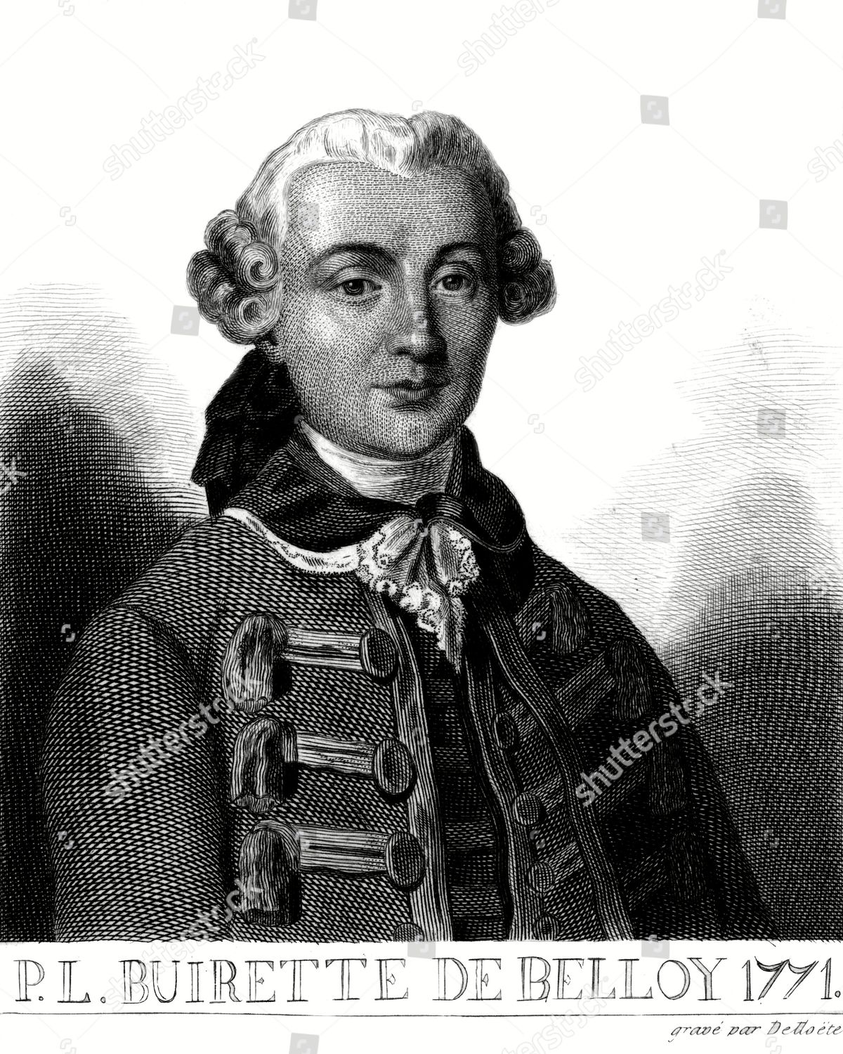 Pierre Laurent Buirette De Belloy French Editorial Stock Photo - Stock ...