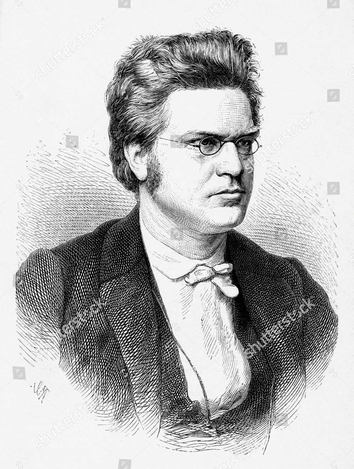 Bjornstjerne Bjornson Norwegian Writer Best Known Editorial Stock Photo ...