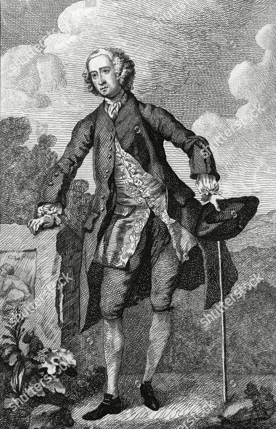 Gustavus Hamilton 2nd Viscount Boyne Famous Editorial Stock Photo ...