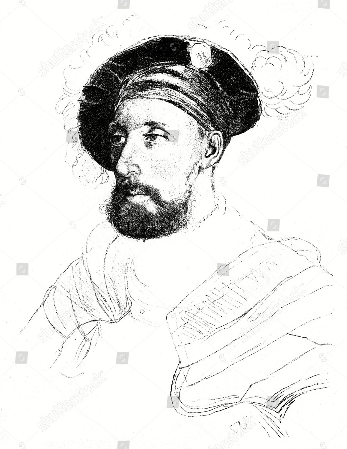 Sir Nicholas Carew Courtier Master Horse Editorial Stock Photo - Stock ...