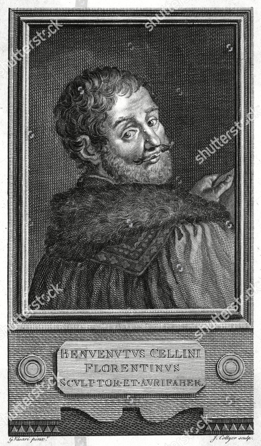 Benvenuto Cellini Italian Goldsmith 15001571 Editorial Stock Photo ...