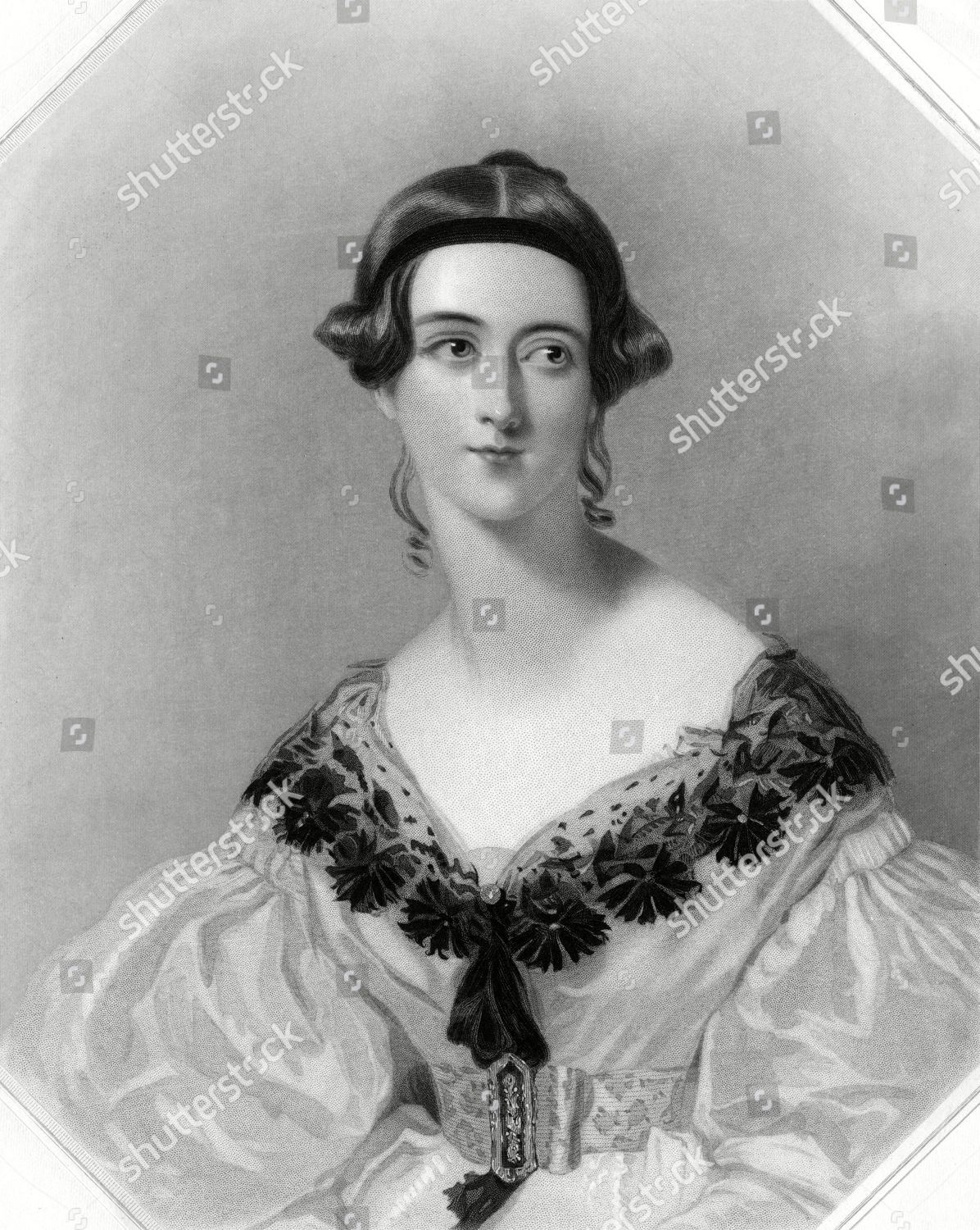 Louisa Lady Cavendish Nee Lascelles Wife Editorial Stock Photo - Stock ...