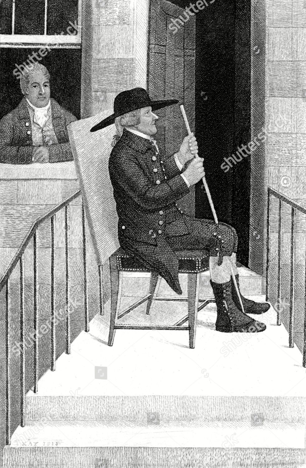 Robert Craig Riccarton Scottish Judge Seated Editorial Stock Photo ...