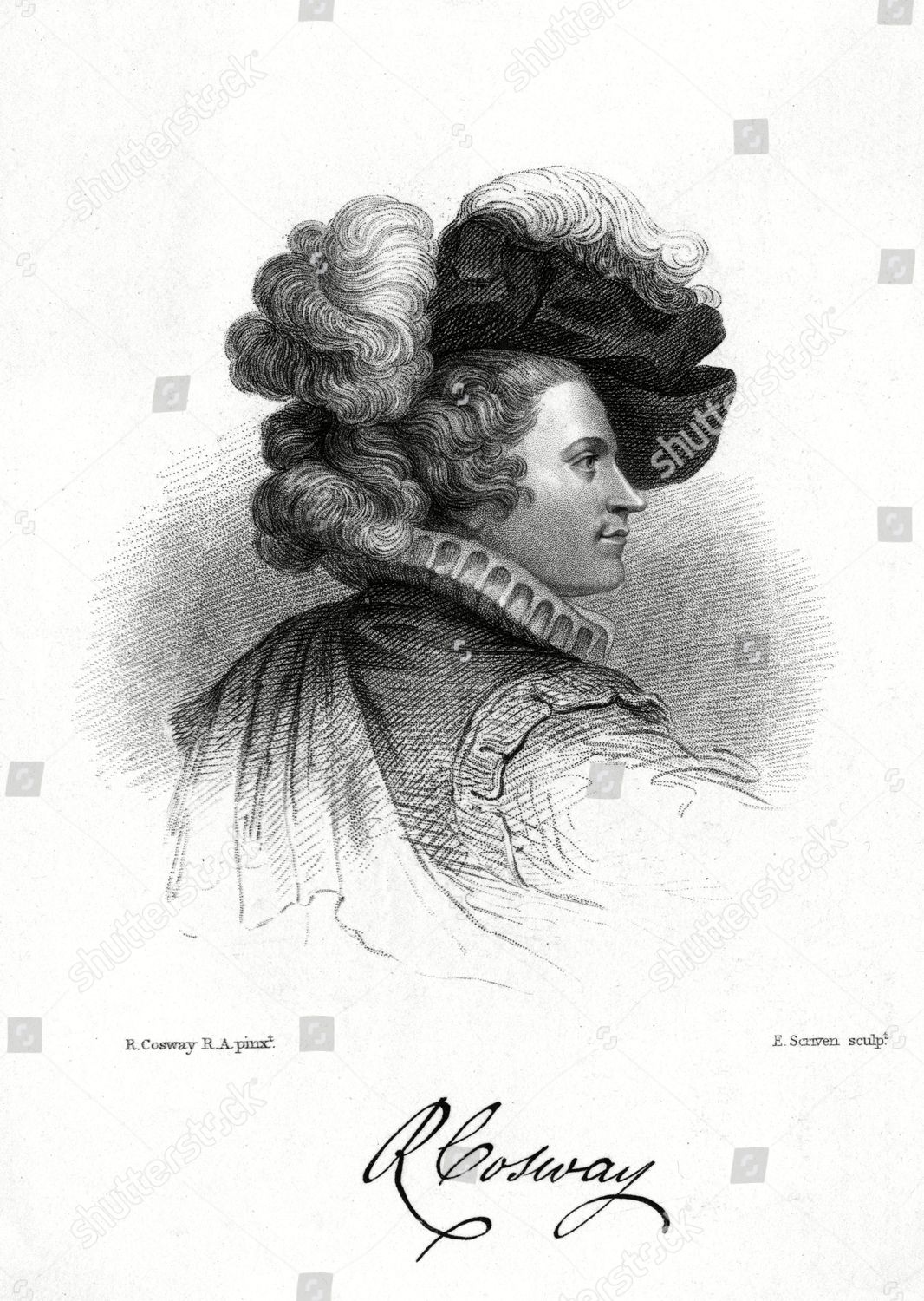 Richard Cosway Artist Depicted By Himself Editorial Stock Photo - Stock ...
