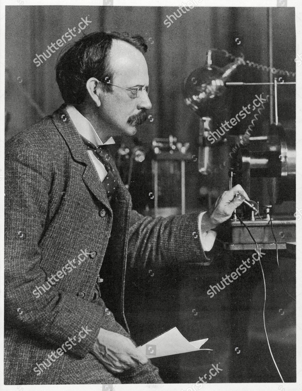 Joseph John Thomson Physicist Working Cavendish Editorial Stock Photo ...