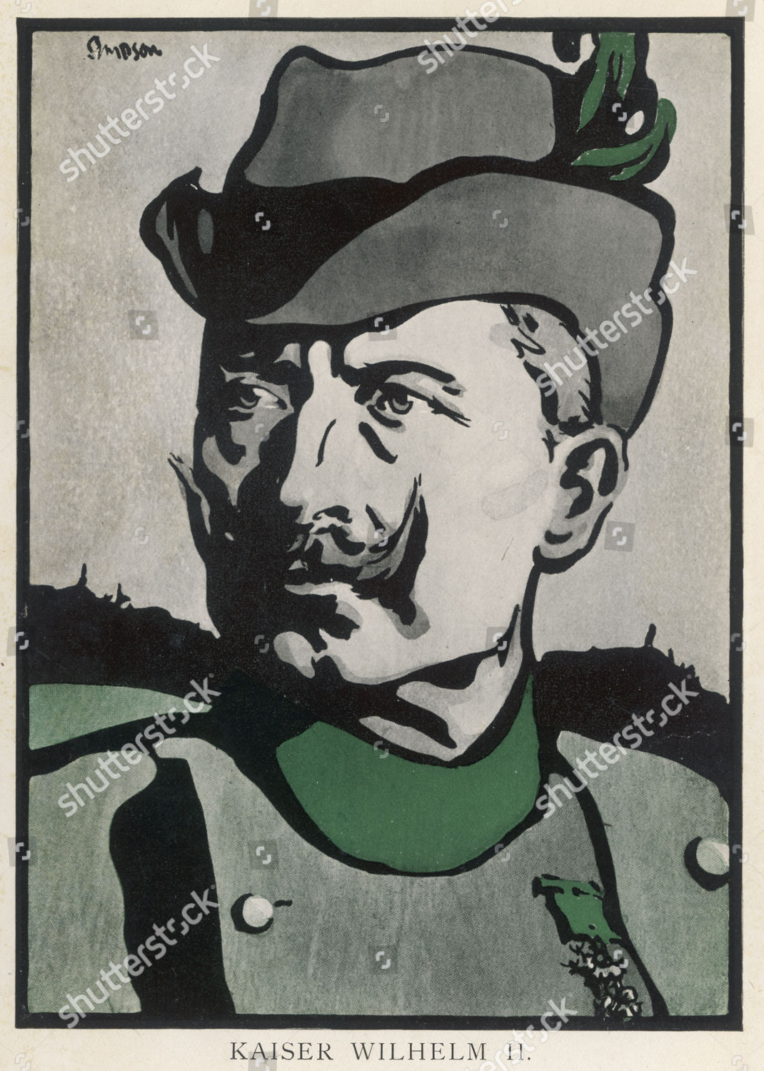 Wilhelm Ii German Ruler Between June Editorial Stock Photo - Stock ...