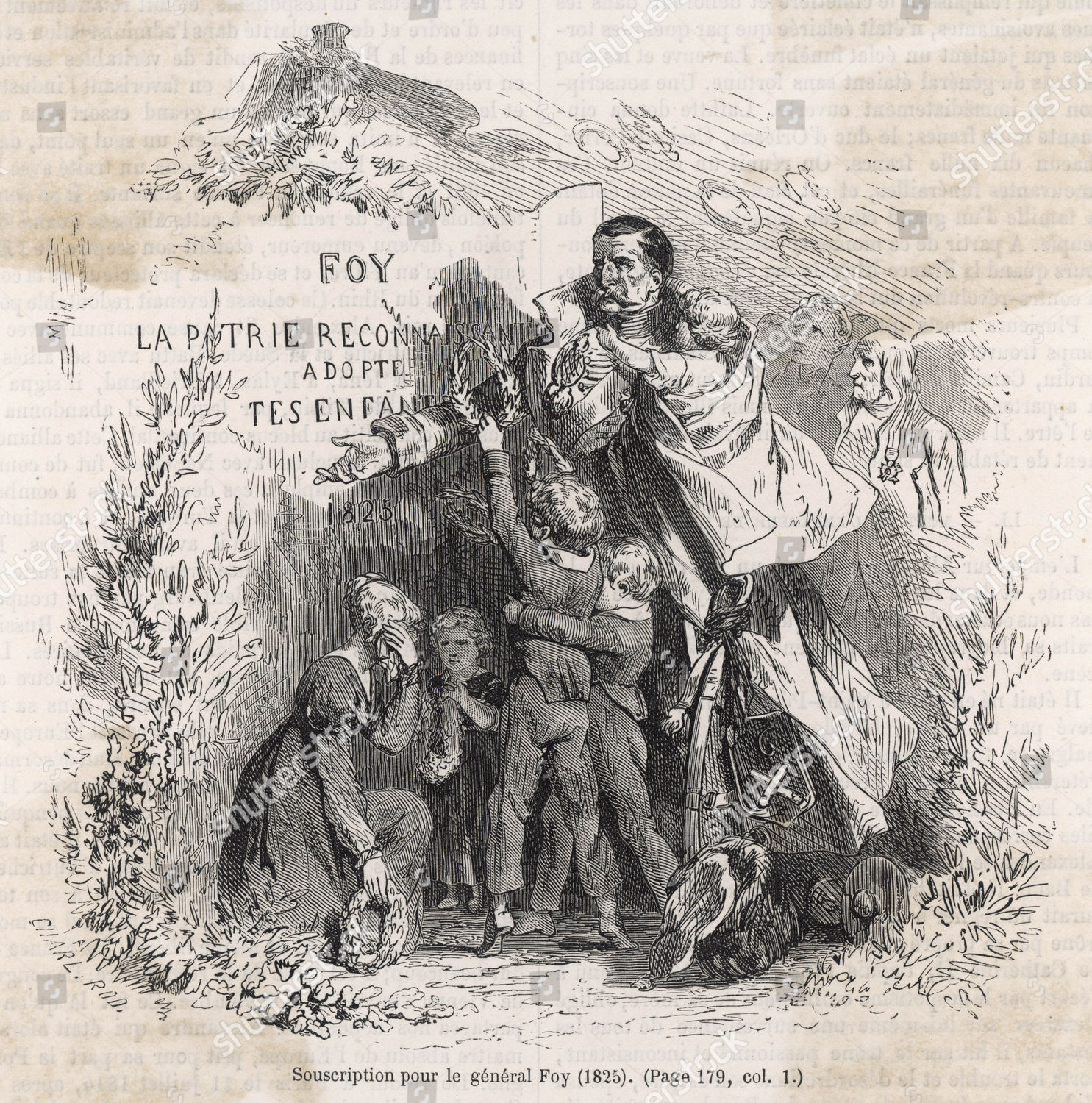 Napoleonic General Maximilien Sebastien Foy Acknowledged Editorial ...