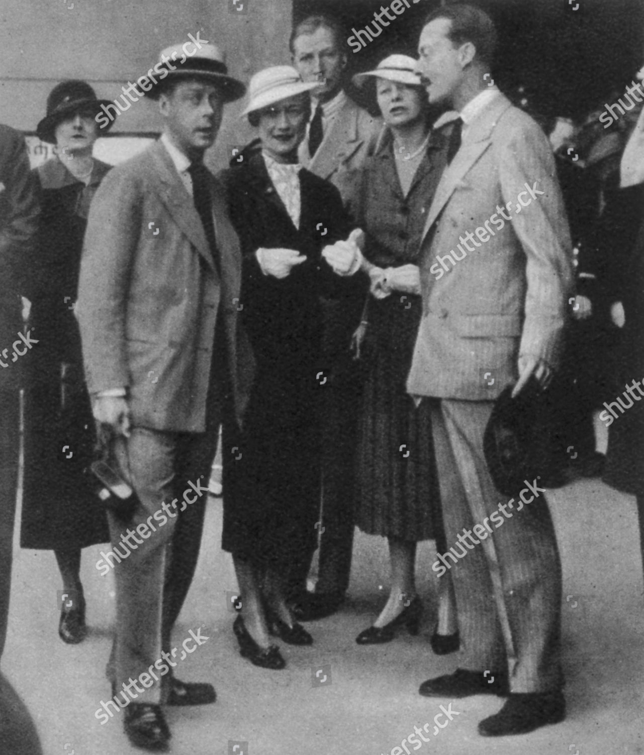 Prince Edward Wallis Warfield Simpson On Editorial Stock Photo - Stock ...