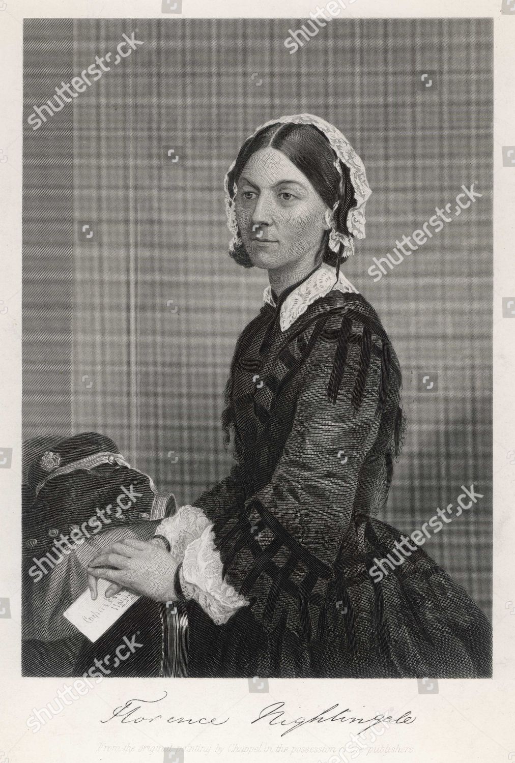 Florence Nightingale Nurse Hospital Reformer Philanthropist Editorial ...