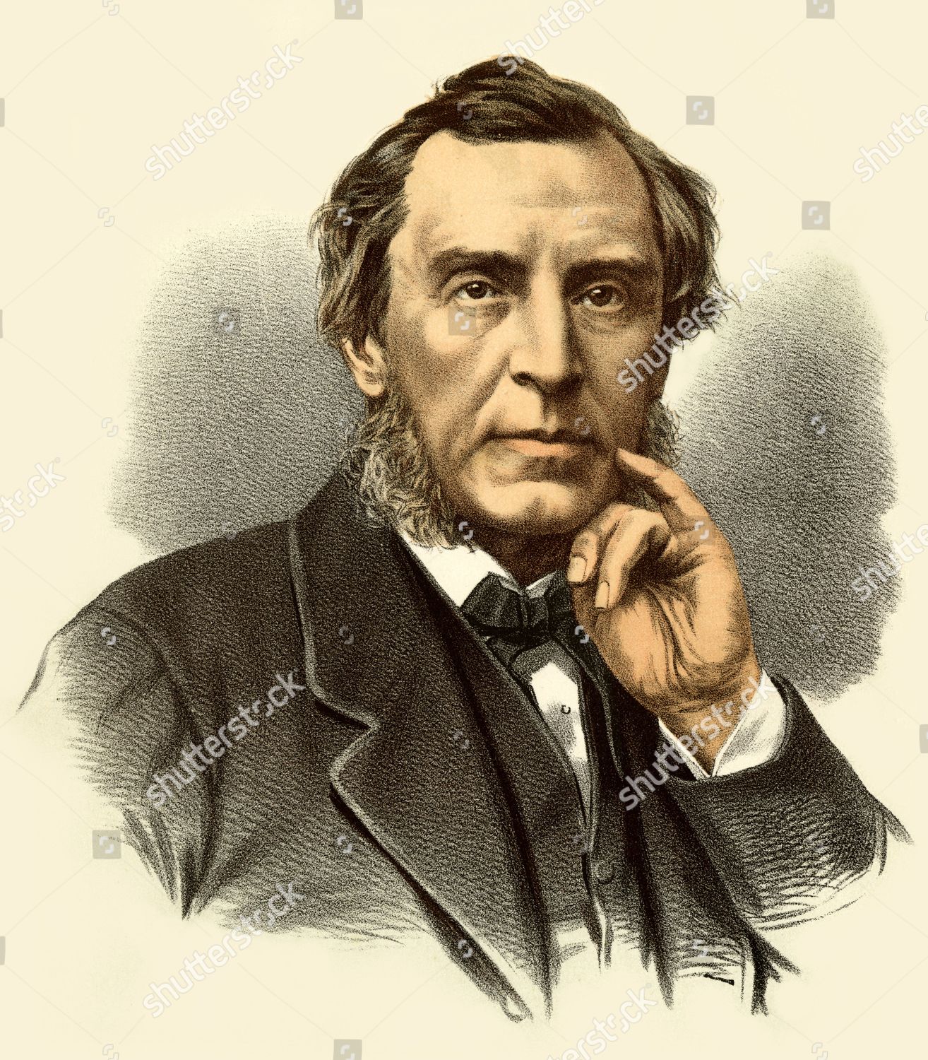 James Anthony Froude British Historian Writer Editorial Stock Photo ...