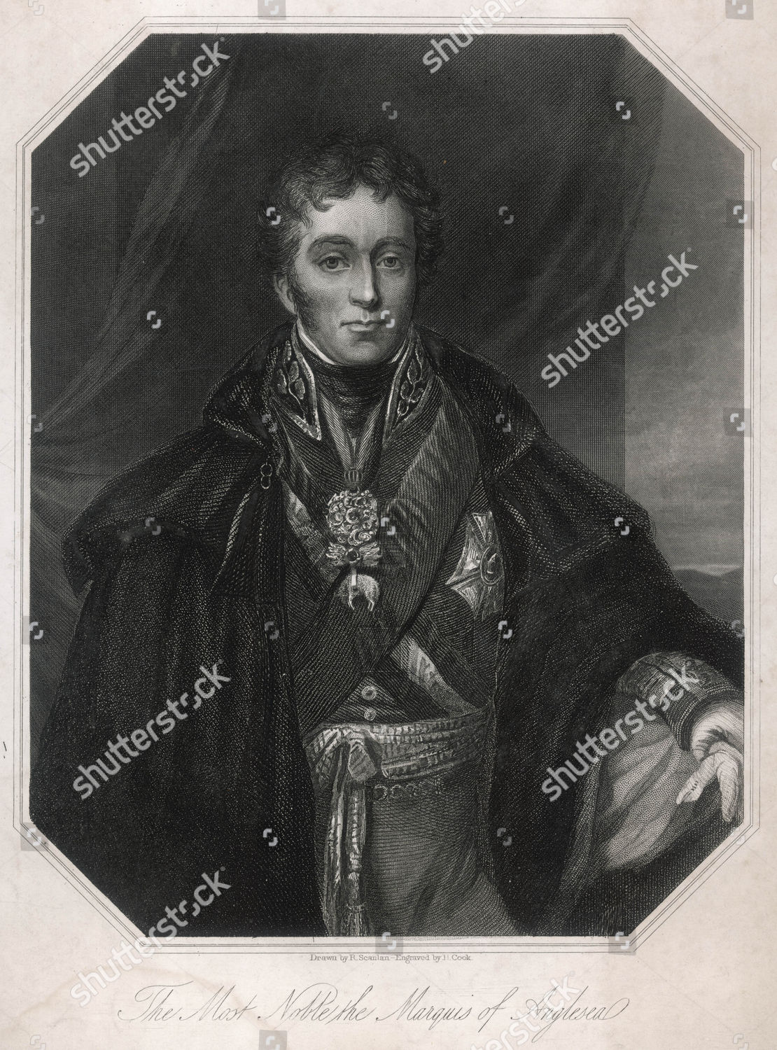 Henry William Paget First Marquis Anglesey Editorial Stock Photo ...