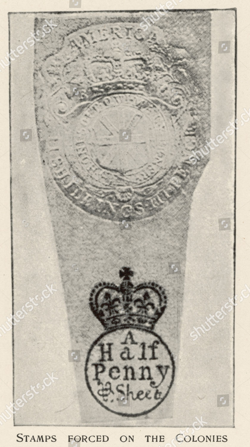 Stamp Act Example Stamp Forced On Editorial Stock Photo - Stock Image ...