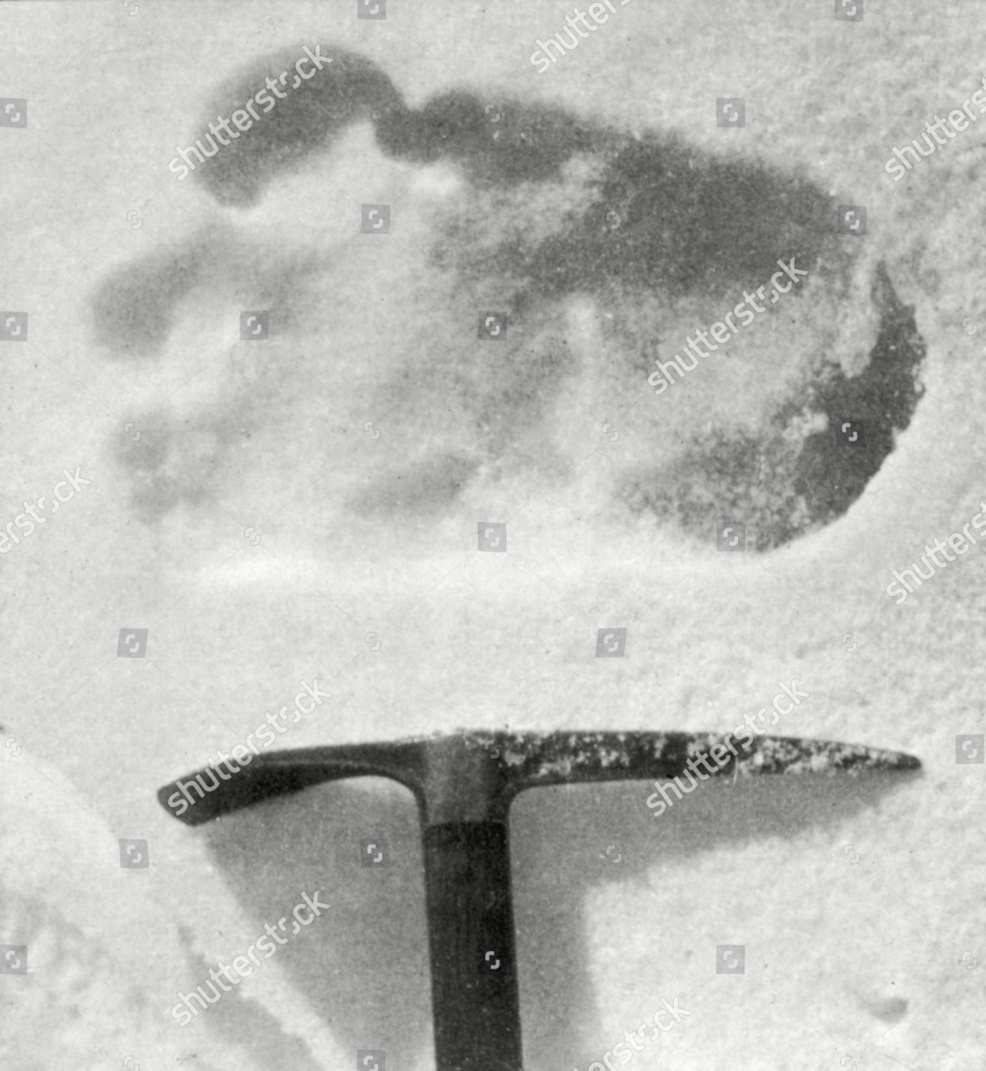 Photograph Unidentified Footprint Taken By Eric Editorial Stock Photo ...