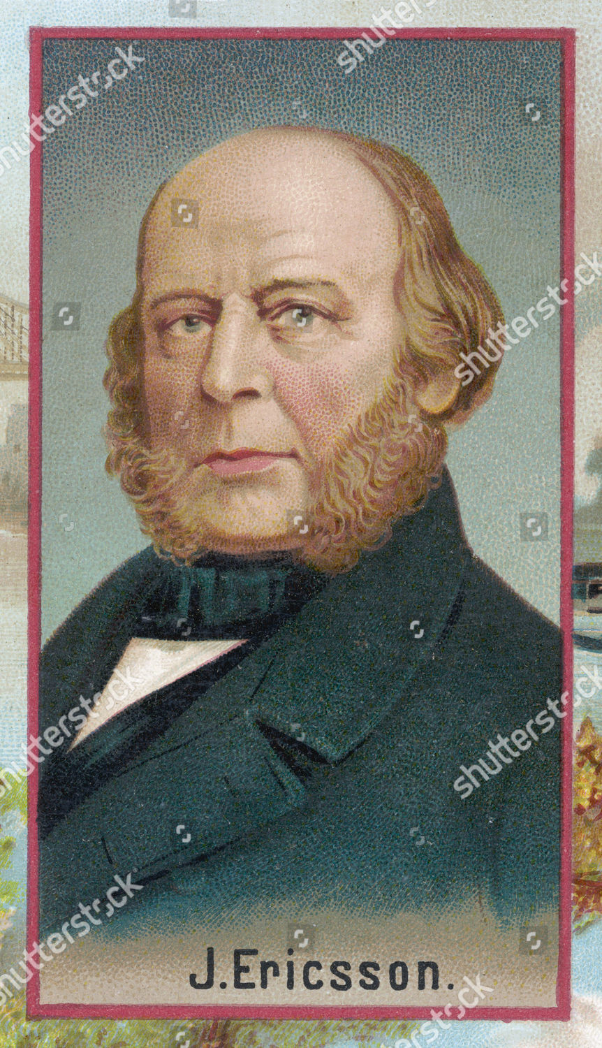 JOHN ERICSSON SWEDISH BORN AMERICAN ENGINEER Editorial Stock Photo ... JOHN ERICSSON SWEDISH BORN AMERICAN ENGINEER Editorial Stock Photo ...