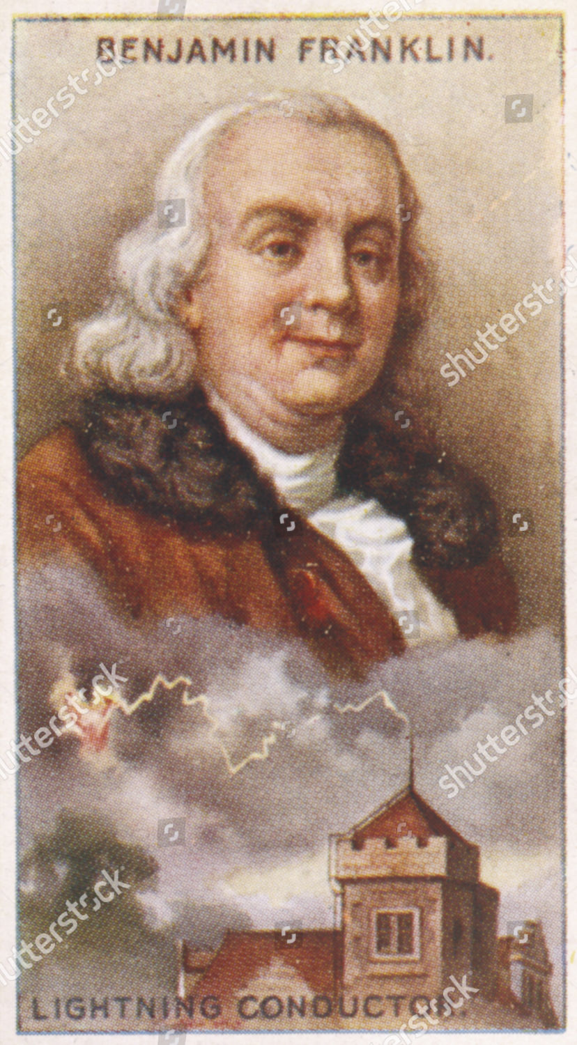 Benjamin Franklin American Scientist Philosopher Statesman Editorial ...