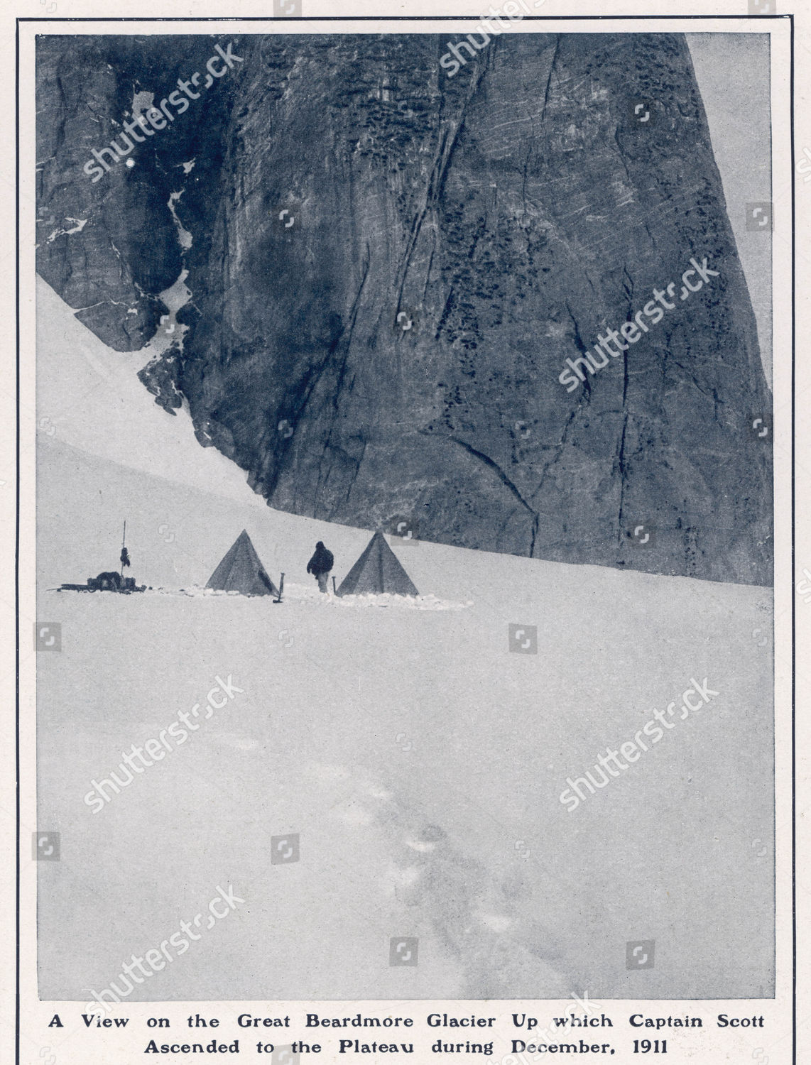 View On Great Beardmore Glacier Which Editorial Stock Photo - Stock ...