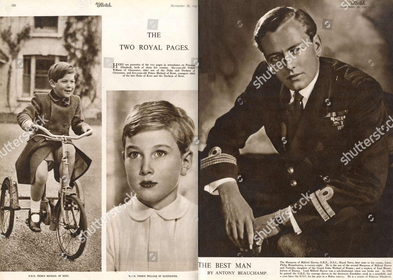 David Michael Mountbatten 3rd Marquess Milford Editorial Stock Photo ...