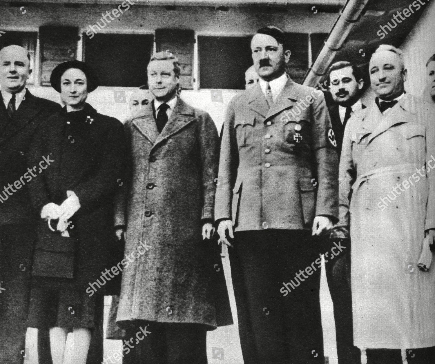 Duke Duchess Windsor Visting Adolf Hitler Editorial Stock Photo - Stock ...