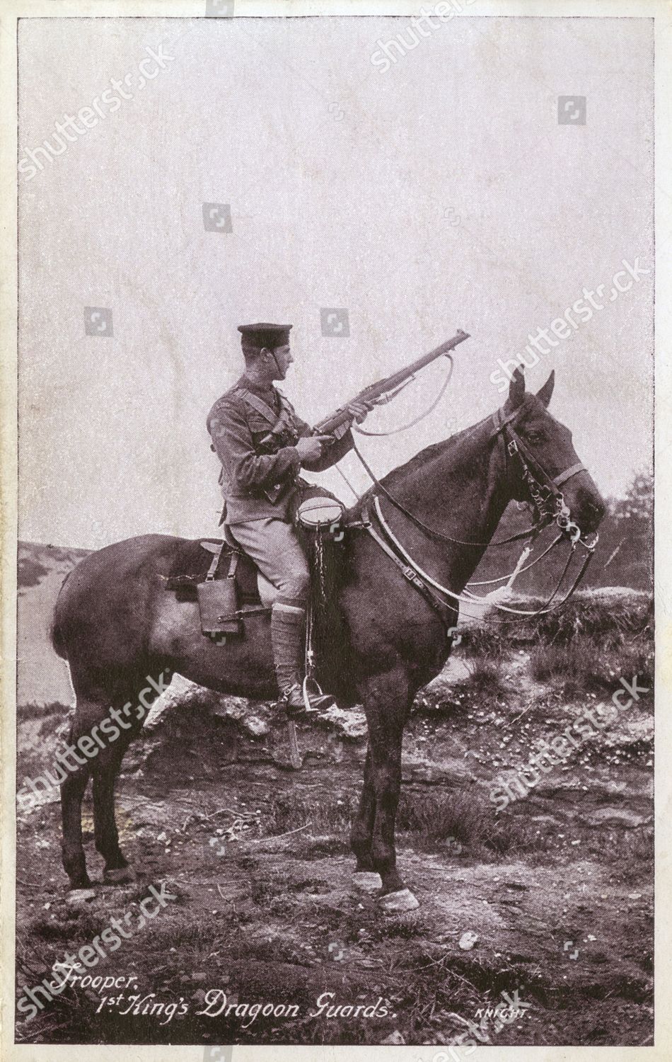 Mounted Trooper First Kings Dragoon Guards Editorial Stock Photo ...