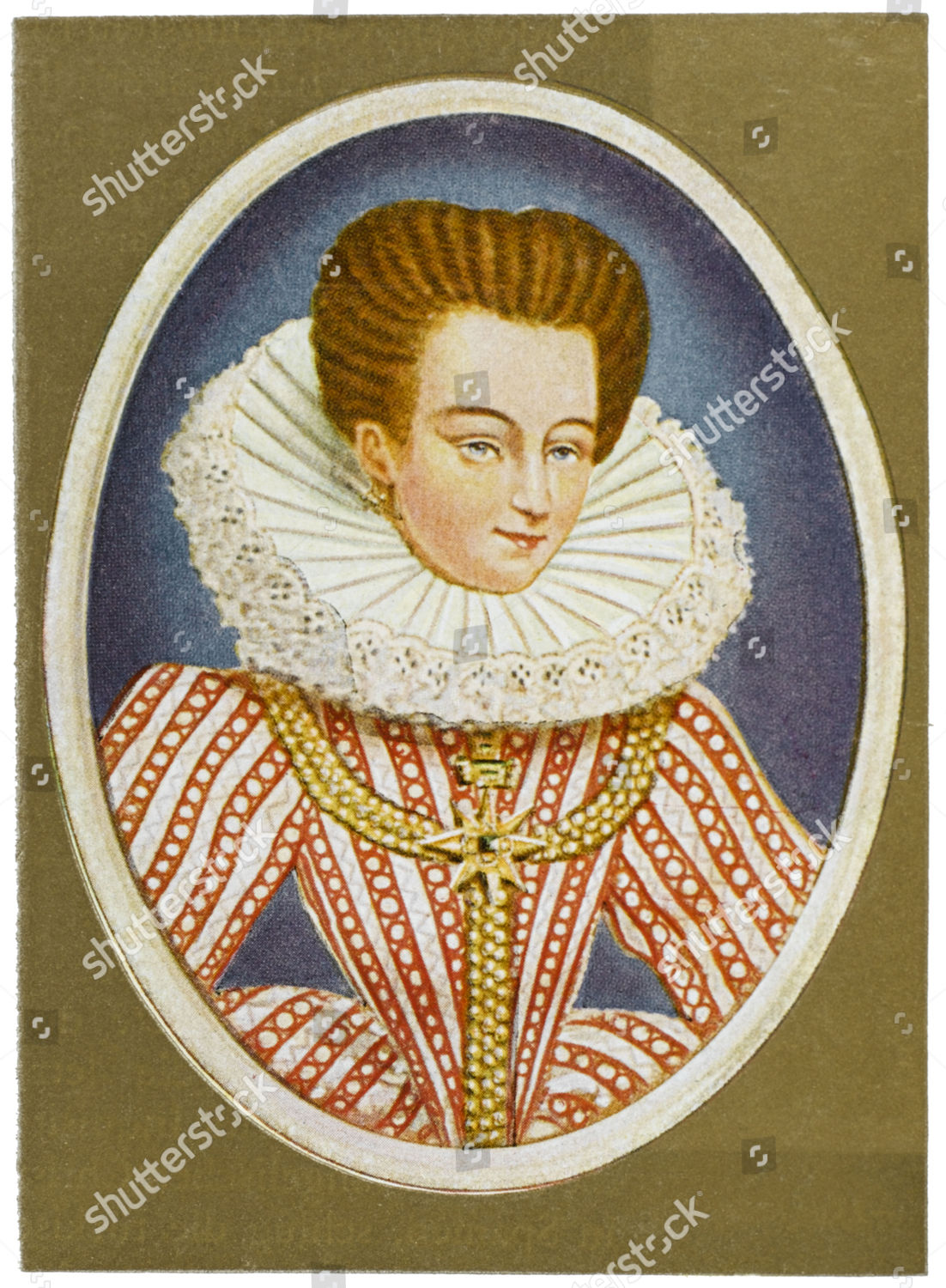 Gabrielle Estrees Mistress Henri Iv 1573 Editorial Stock Photo - Stock ...
